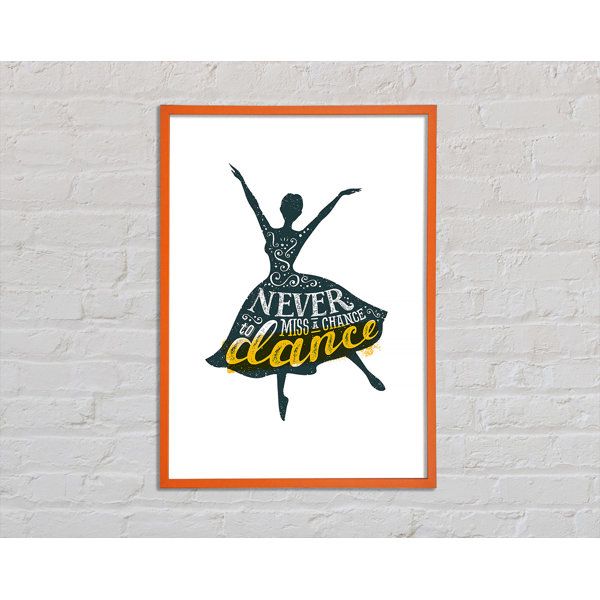 Happy Larry Gabrielson Never Miss a Chance to Dance 1 - Single Picture Frame Art Prints ...